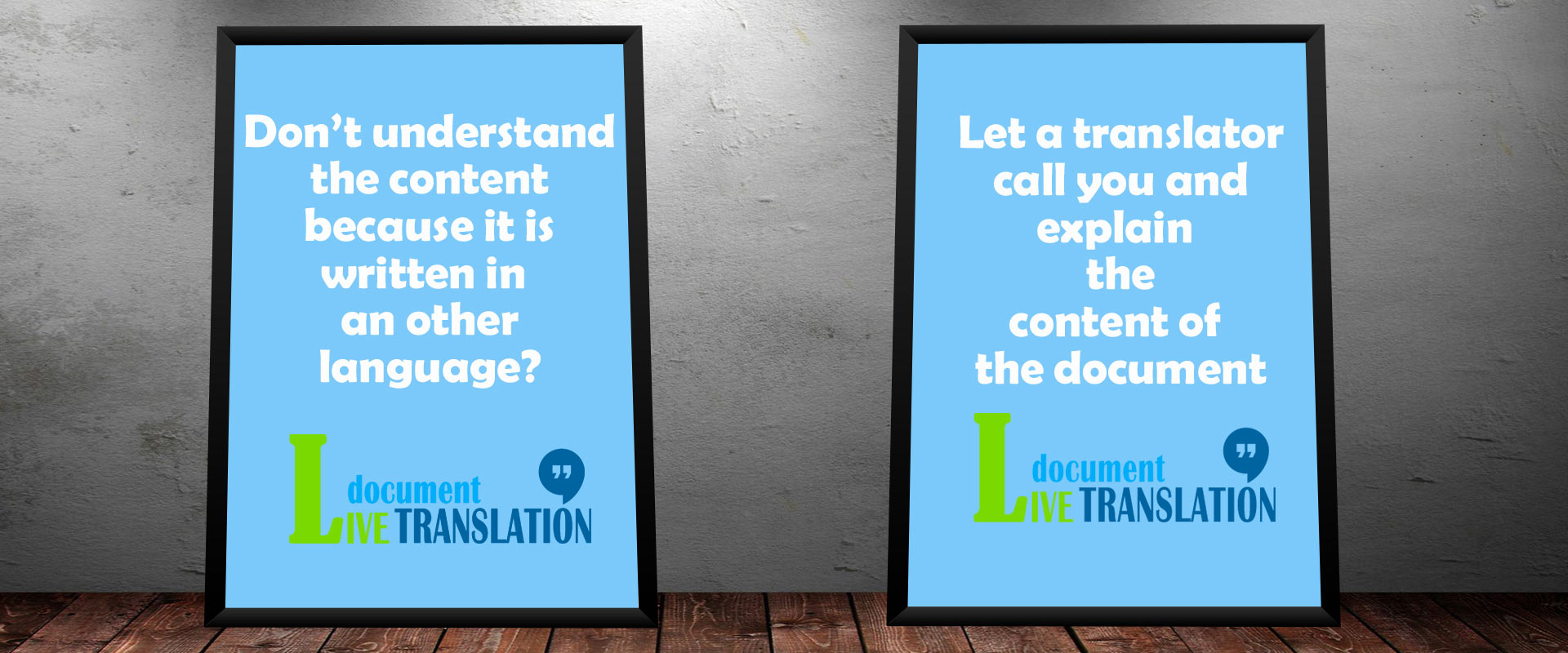 Written document translation services from and into over 80 languages